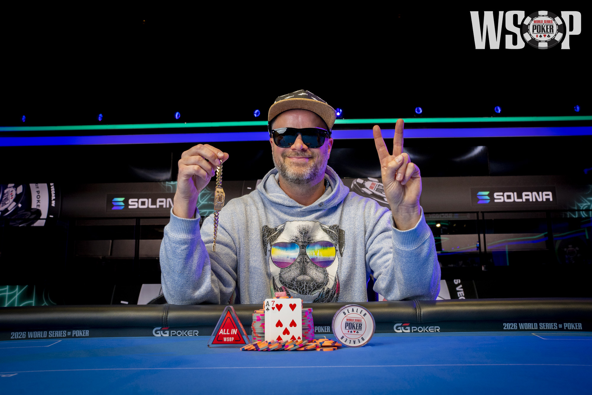 Richard Alsup quebra AA no HU e vence Monster Stack na WSOP