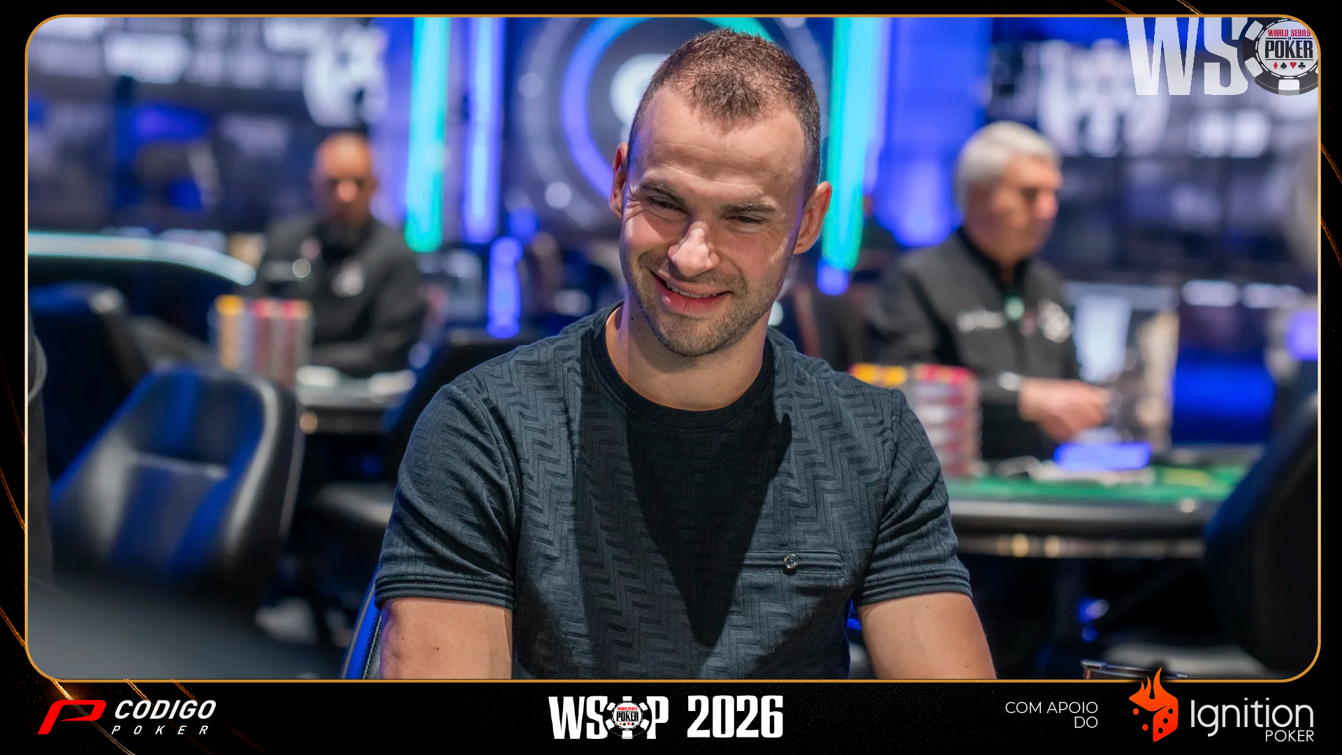 Renan Bruschi e Yuri Dzivielevski avançam no PPC da WSOP